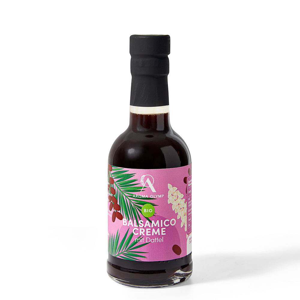 Bio Balsamico Creme mit Dattel – Aroma Olymp